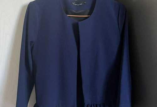 Пиджак жакет женский синий 40-42