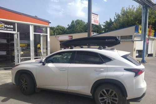 Багажник автобокс на крышу автомобиля Лексус Lexus
