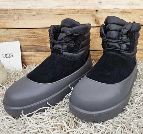 Ugg Classic Mini Lace-up Weather Black оригинал