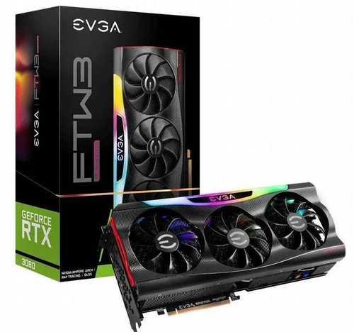 Видеокарта evga RTX 3080 FTW3 Ultra Gaming