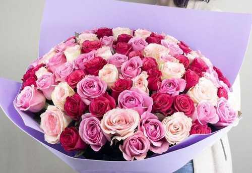 Букет Цветы Доставка Розы