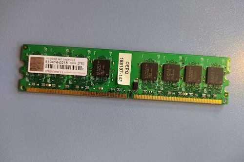 Оперативная память DDR2 Transcend 1 GB