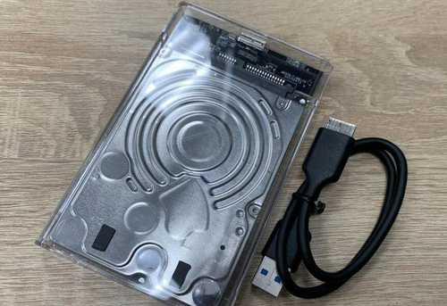 Внешний диск 750Gb