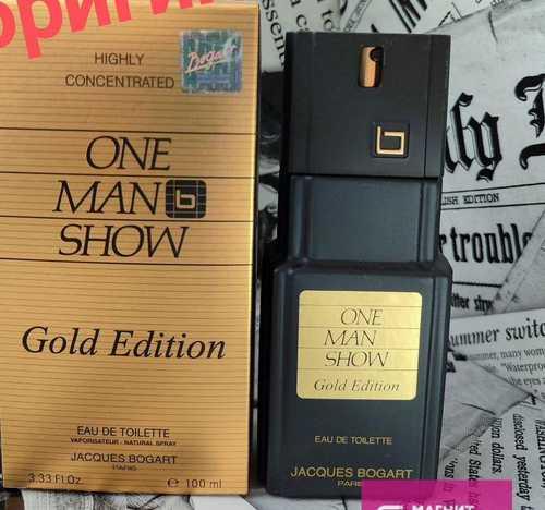 Духи One Man Show Gold Edition Jacques Bogart