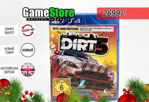 Dirt 5 Английская версия PS4 Новый
