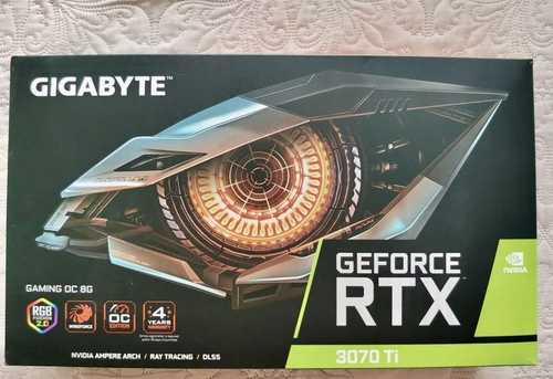 Видеокарта gigabyte GeForce RTX 3070 Ti gaming OC