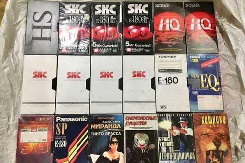 Видео кассеты VHS 18 штук
