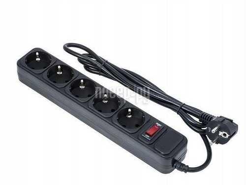 Сетевой фильтр ExeGate 5 Sockets 1.8m Black SP
