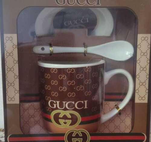 Подарочный набор кружка gucci