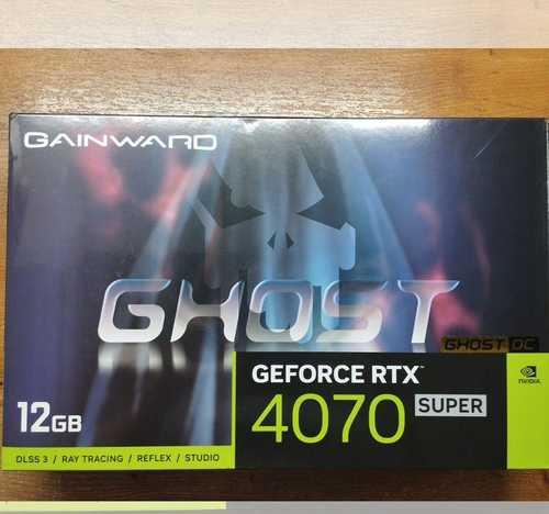 RTX 4070 Super Gainward Ghost 12Gb (Новая)