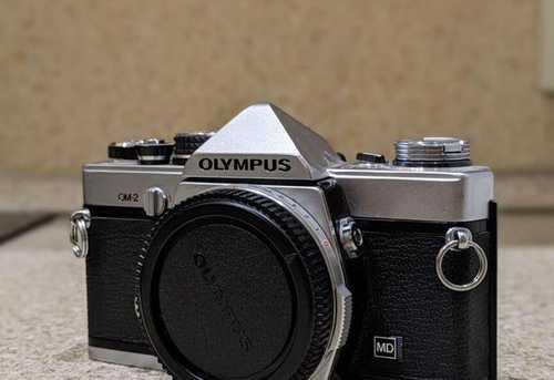 Плёночный фотоаппарат Olympus OM 2 MD (нерабочий)