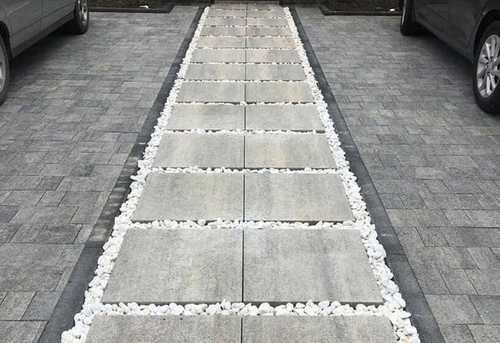 Тротуарная плитка, брусчатка Квадрат 500х500