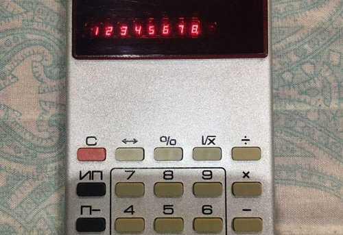 Микрокалькулятор электроника мк33