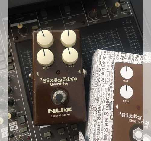 Гитарная педаль nux65 overdrive