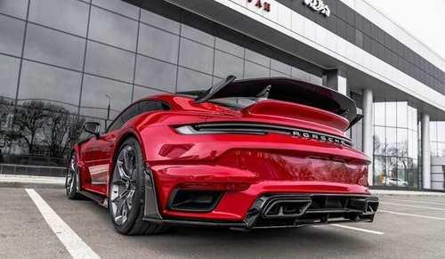 Карбоновый Спойлер Porsche 911 992 Turbo S
