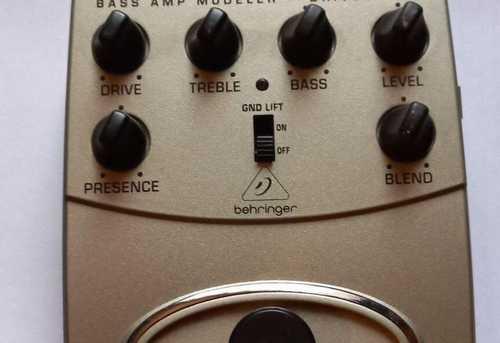 Педаль Behringer BDI 21 V-tone bass