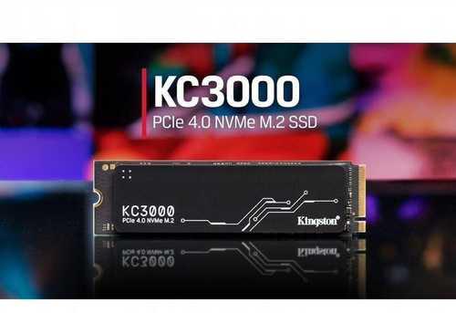 Ssd kingston KC3000 1Tb/M.2 NVMe/ PCIe 4.0/3D TLC