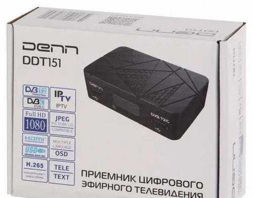 Цифровой тв-тюнер denn DVB-T2 151