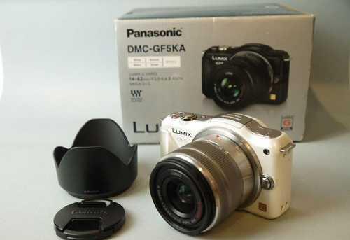 Panasonic Lumix DMC-GF5KA 14-42mm f3.5-5.6 HD Mega