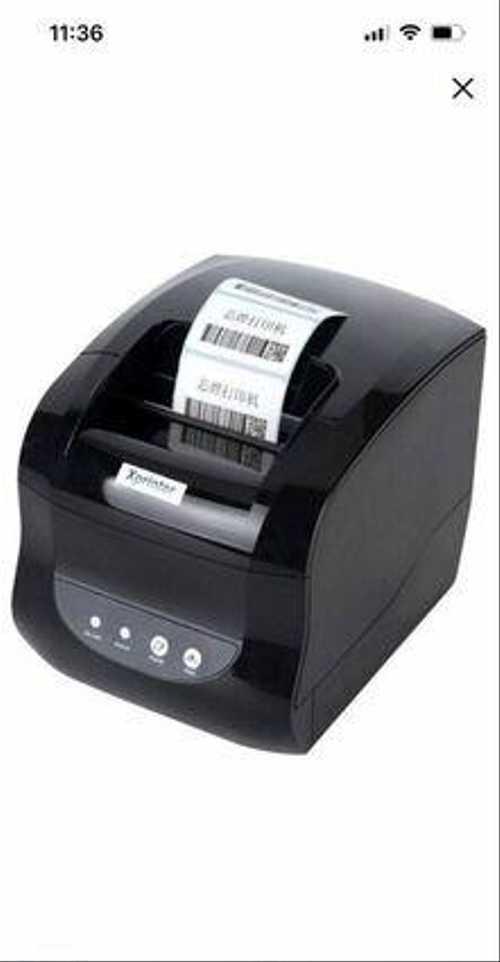 Термопринтер для печати этикеток Xprinter XP365B