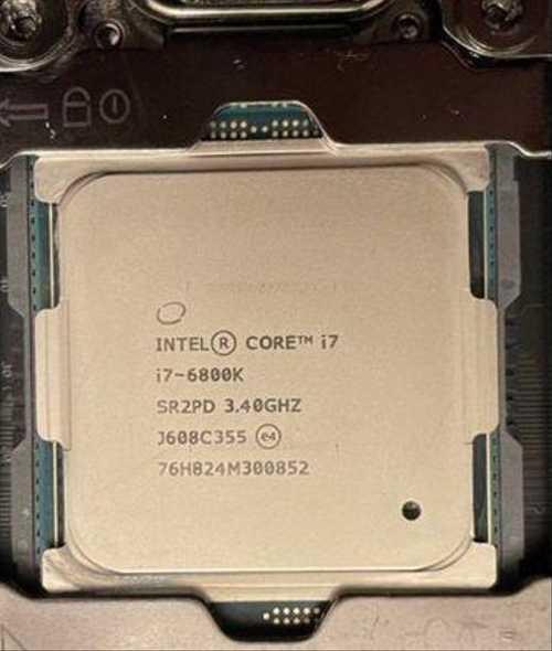 Intel Core i7 6800K процессор