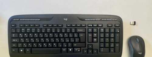 Беспроводная клавиатура и мышь Logitech MK330
