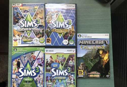 Компьютерная игра Sims 3 Minecraft