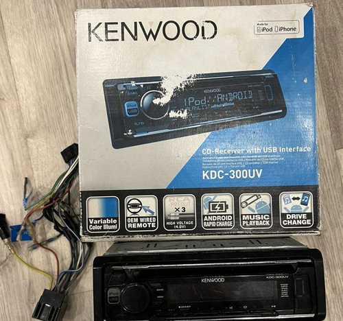 Магнитола Kenwood KDC-300UV