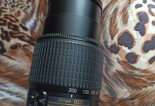 Объектив Nikon DX AF-S Nikkor 55-200 mm