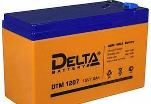 Аккумуляторная батарея delta dtм1207