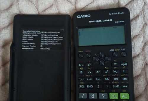 Калькулятор casio fx 82es plus