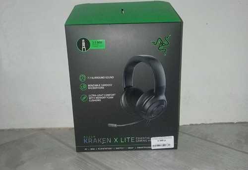 Коробка от наушников Razer kraken x lite