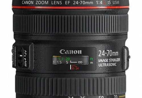 Фотоаппарат Canon EF 24-70mm f/4L IS USM (Гарантия