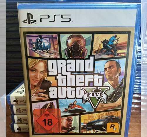 Grand theft auto 5 ps5 диск