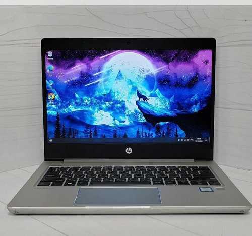 HP ProBook G6 для работы игр Ноутбук FullHD13" i7