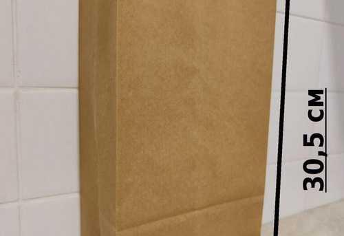 Крафт-пакеты бумажные 15х9х30,5 см