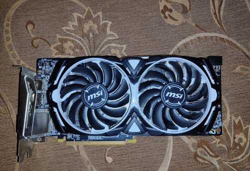 Видеокарта MSI Radeon RX 580 Armor 8G OC