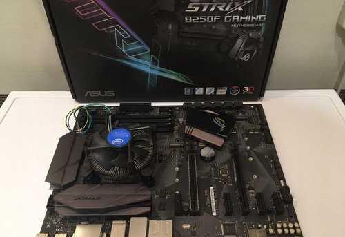 Asus Strix B250F Gaming и Intel Core i3