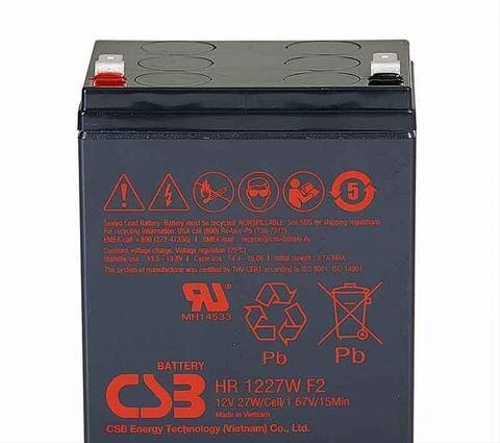 Аккумулятор CSB HR1227W F2 новый