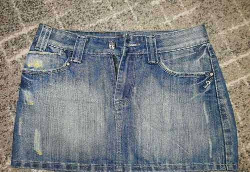 Юбка джинсовая 40-42 размеры