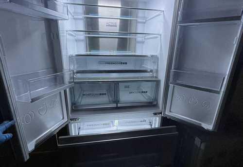 Холодильник Haier HB18fgsaaaru, серебристый