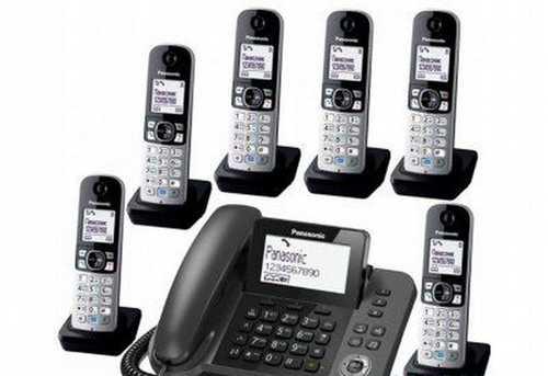 Радиотелефон с шестью трубками Panasonic KX-TGF320