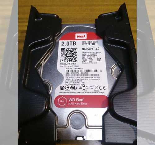 Жесткий диск Western Digital WD Red 2 тб WD20efrx