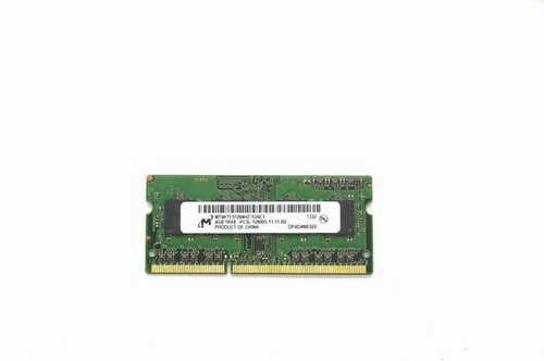 Модуль sodimm 4Gb (DDR3L 1600MHz) Micron