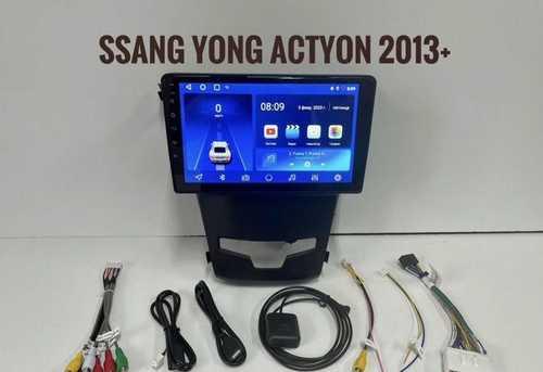 Магнитола на ssangyong actyon 8 ядерная 4/32гб