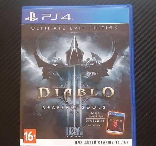 Diablo III(3) Reaper of Souls Ultimate Evil PS4