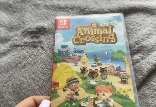 Игра на nintendo switch "Animal Crossing"