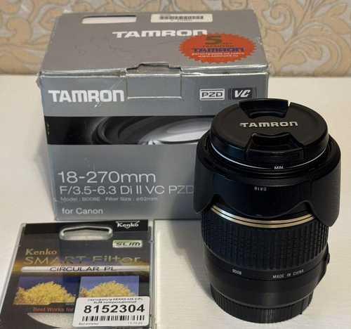 Tamron 18 270 для canon