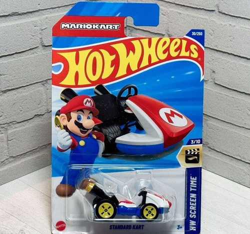 Standard kart Mario hot wheels