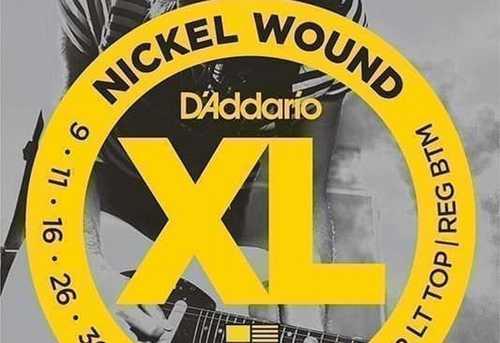 DAddario EXL125 XL Nickel wound 9-46 струны для